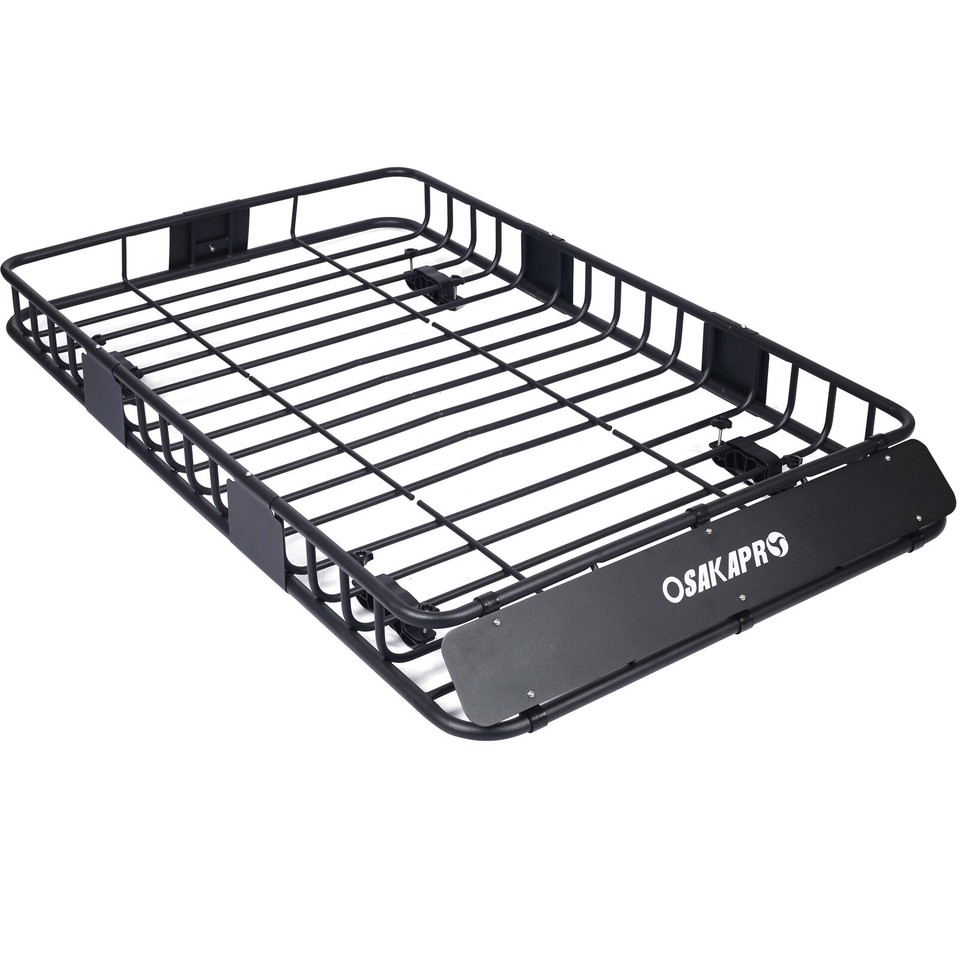 66'' Car Top Cargo Rack Universal Adjustable Luggage Carrier Cargo ...