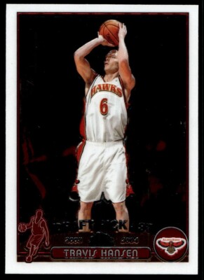 2003-04 Topps Chrome Travis Hansen Rookie G23 Atlanta Hawks #144 | eBay
