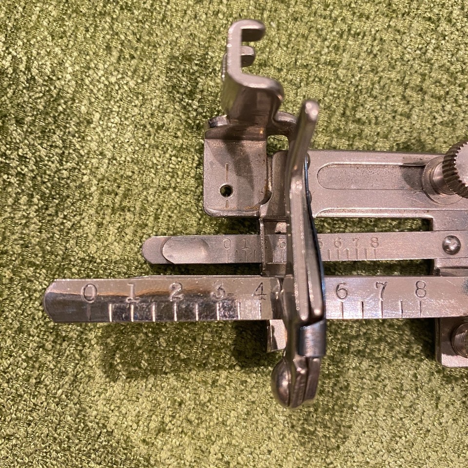 VTG Singer Tucker Pintuck Foot COMPLETE Low Shank Sewing Machine ...