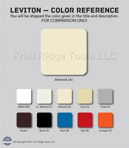 Leviton Almond Color Change Conversion Kit For L/S Mural Dimmer Switch ...