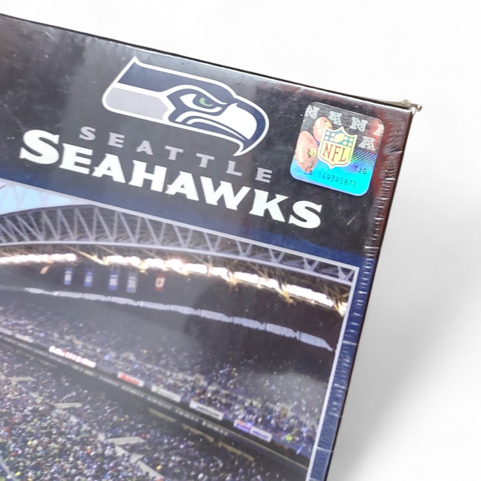 Seattle Seahawks NFL 1000 Piece Panoramic CenturyLink Field Jigsaw ...