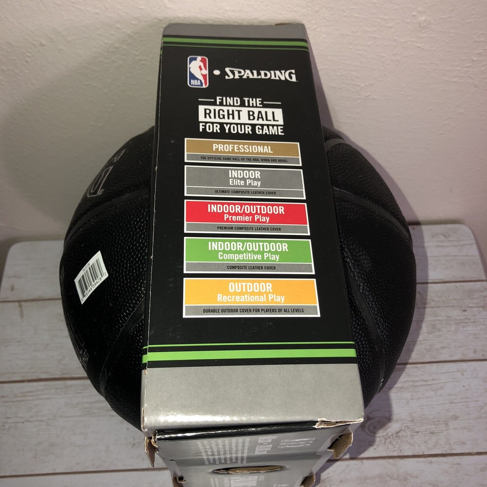 Spalding NBA Composite Leather Basketball 29.5 Super Tack Pro Indoor ...