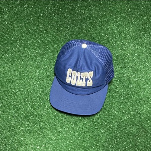 Vintage 80s 90s Indianapolis Colts NFL Logo VTG Trucker Hat Adult | eBay