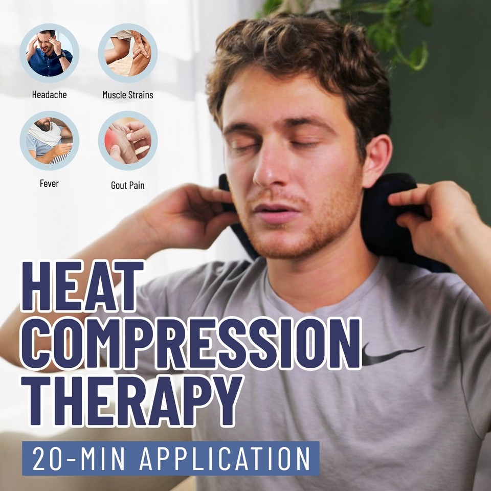 Gel Ice Pack for Back Pain Reusable Cold Pads Flex Technology 15" x 11 ...