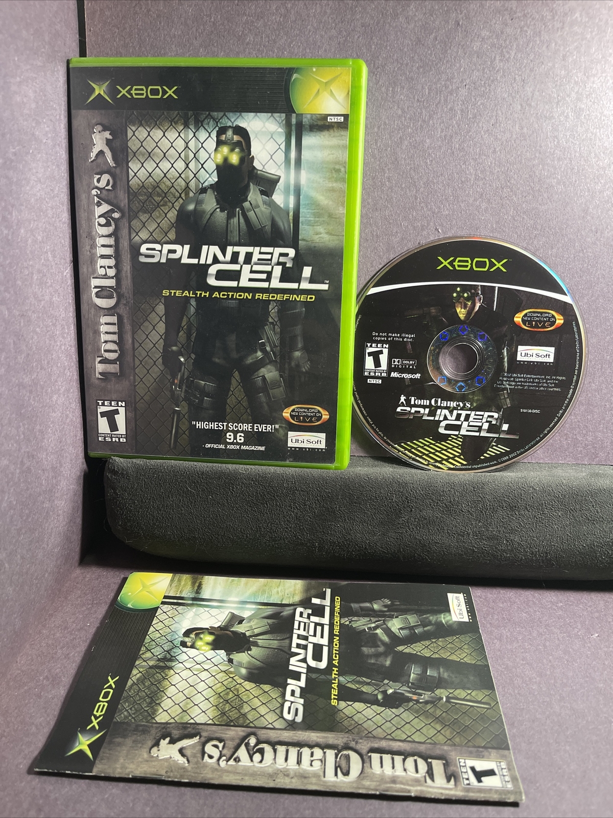 Tom Clancy's Splinter Cell - Microsoft Xbox (2002) - Tested and ...