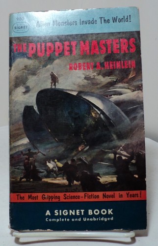 The Puppet Masters by Robert Heinlein - Signet 980 - 1952 | eBay