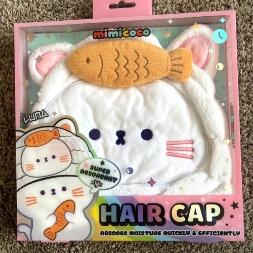 Mimicoco LUNA The Cat Super Absorbent Hair Cap OS | eBay