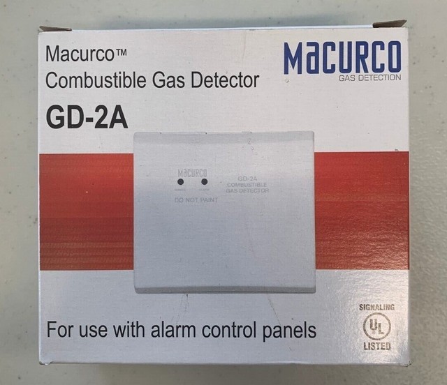Macurco Fixed Gas Detector C3h8 Ch4 0 To25 LEL Gd-2a White for sale ...