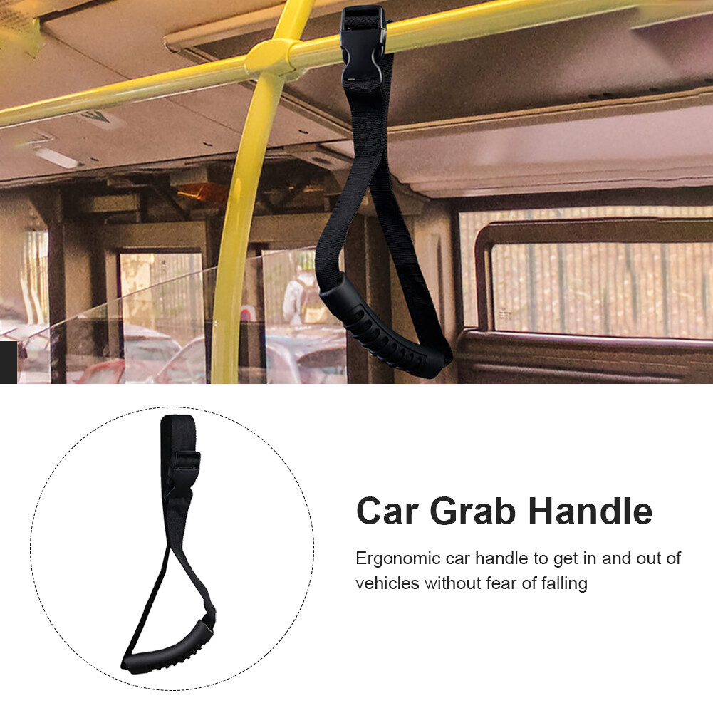 Car Grab Handle Bus Grip Adjustable Length Standing Aid Auto Cane ...