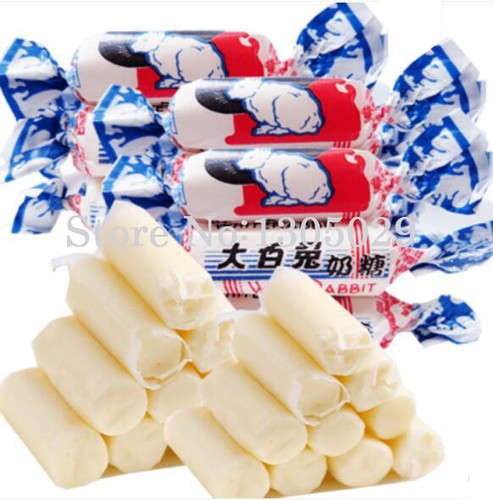 Milk Creamy Candy, White Rabbit Milky Hard Candy, Sweets Food, snack ...