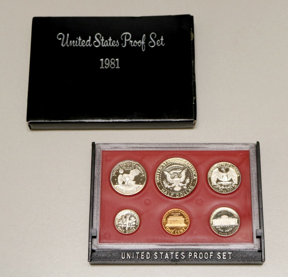 US 1981 Proof Set Type 2 B331 | eBay