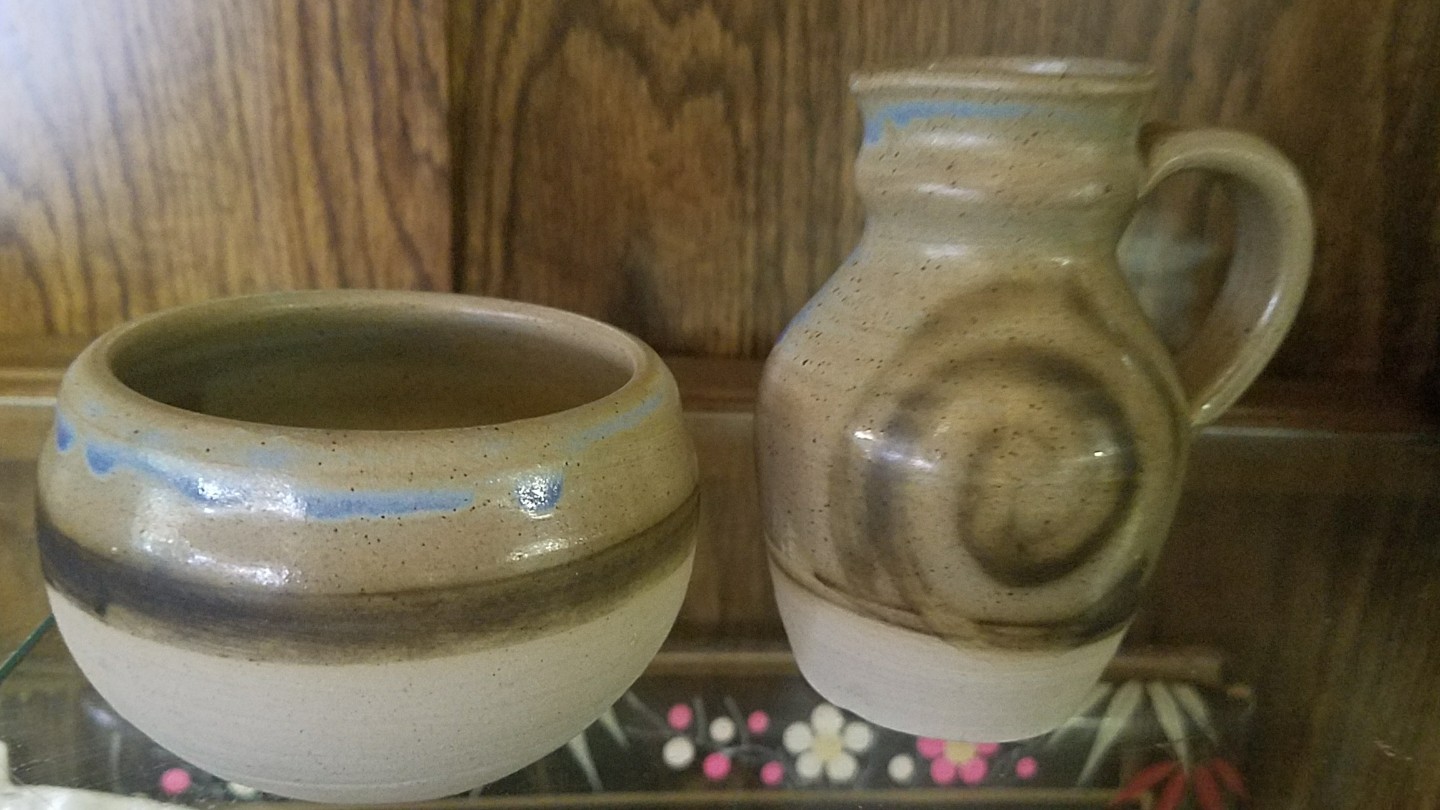 L@@k!!! Vintage Moffat Pottery Pitcher and bowl Made in Scotland | eBay