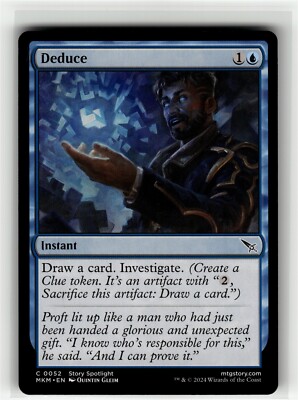 DEDUCE Murders at Karlov Manor #52 MKM(NM+)(MTG) | eBay