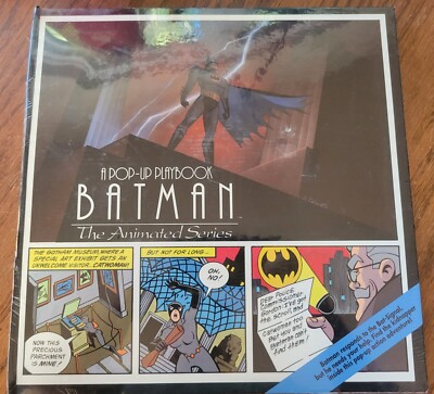 A Pop-Up Playbook Batman The Animated Series Vintage 1994 DC Comics New ...