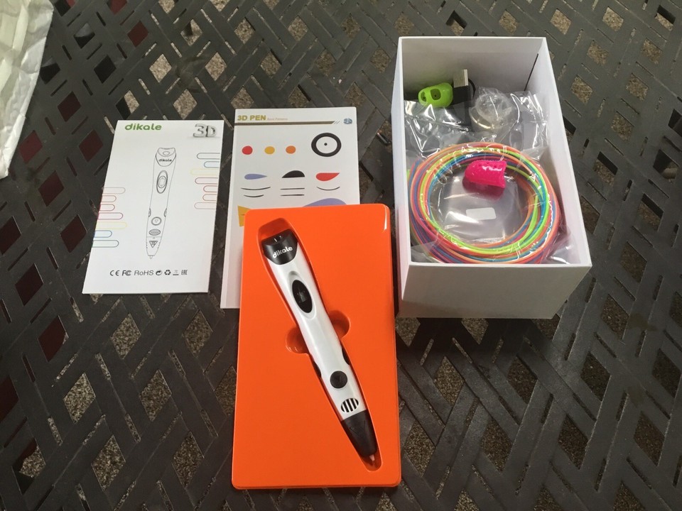 Dikale 3D Pen Draw Your Dreams Printing Pen DKL-07A White NEW | eBay