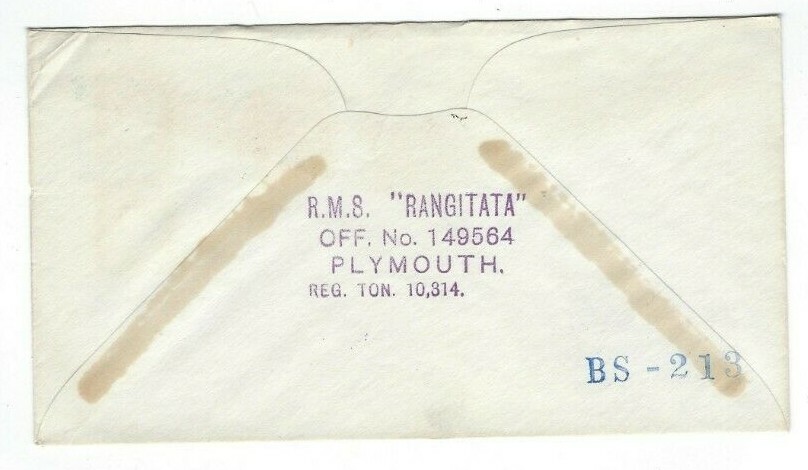 Balboa Canal Zone Paquebot New Zealand RMS Rangitata Ship | eBay