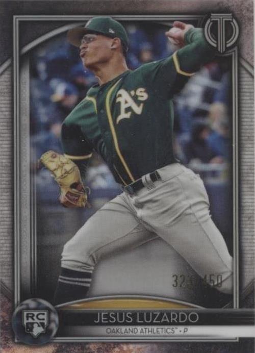 2020 Topps Tribute - 2020 Rookies Jesus Luzardo #20R-JL /450 (RC) for ...