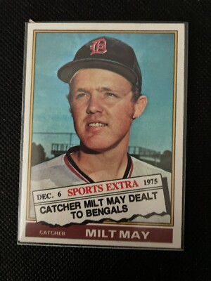 1976 topps # 532T MILT MAY | eBay
