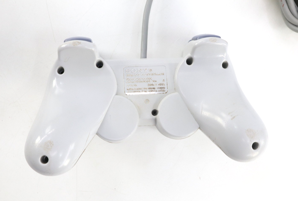 Sony PSOne Console PS1 Playstation 1 Slim Bundle W/ 6 Games 2 Analog ...