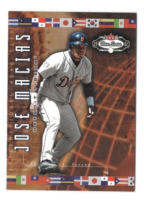 2002 Fleer Box Score International Road Trip DETROIT TIGERS | eBay