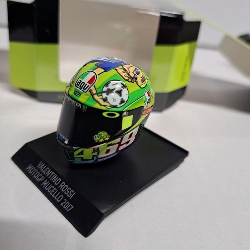 Vr46 Rossi Helmet Motogp Valenti 1/10 Pma | eBay