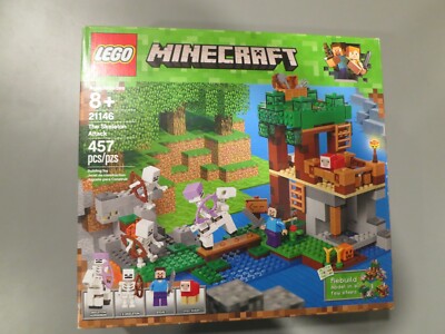 LEGO Minecraft: The Skeleton Attack (21146) 673419281584 | eBay