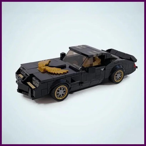 350pcs Moc Firebird Trans Am Supercar Building Blocks Speed Champions ...