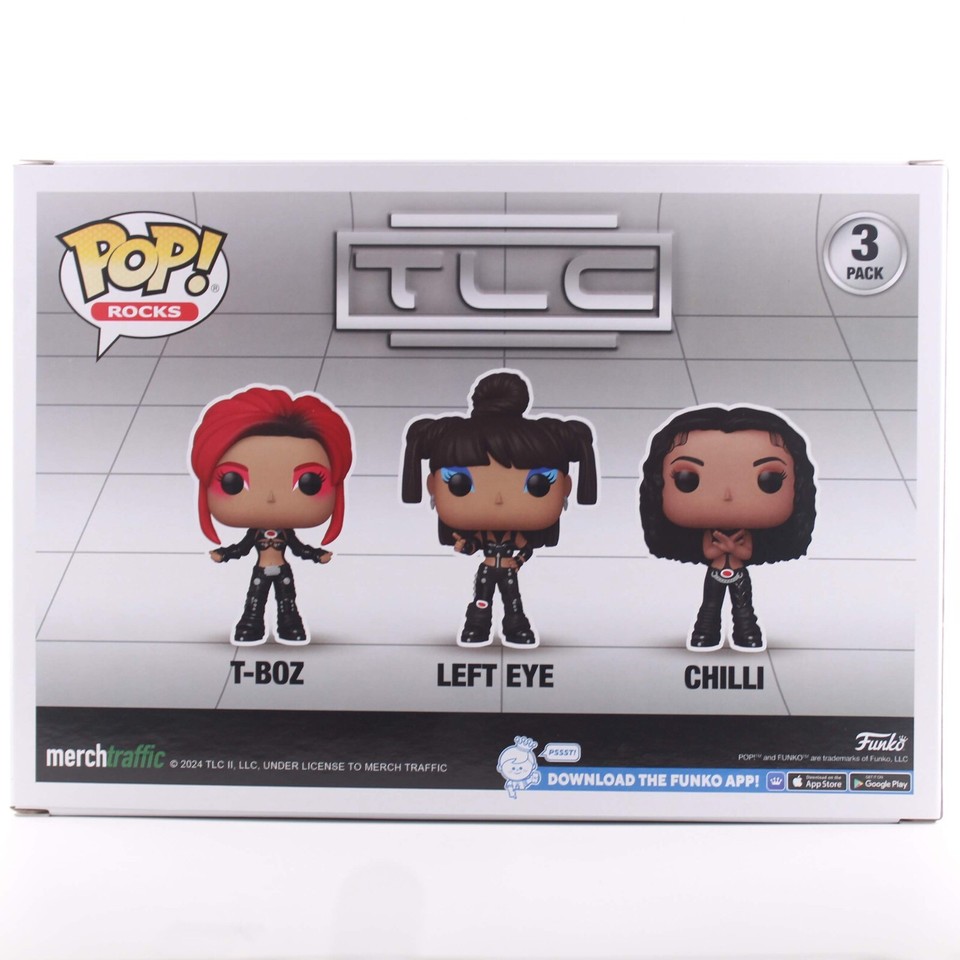 Funko Pop Music Rocks - TLC Scrubs 3-Pack Vinyl Figure Set 889698797092 ...