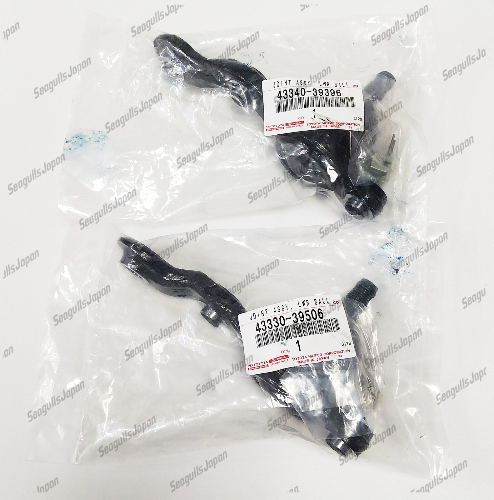 TOYOTA OEM JOINT ASSY, LOWER BALL, FRONT RH LH Pair 43330-39506 43340 ...