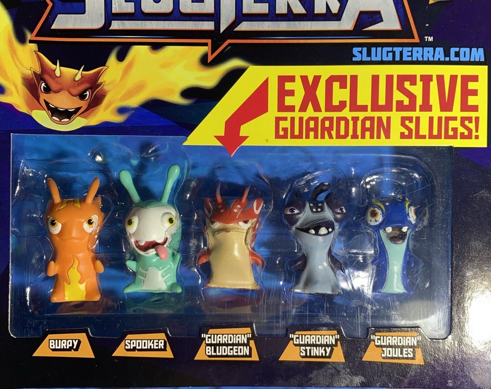 SlugTerra Figures 10 Pack with Exclusive Guardian Slugs Jakks Pacific ...