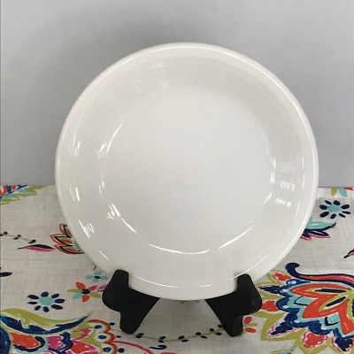 Fiestaware White Salad Plate Fiesta Small Plate | eBay