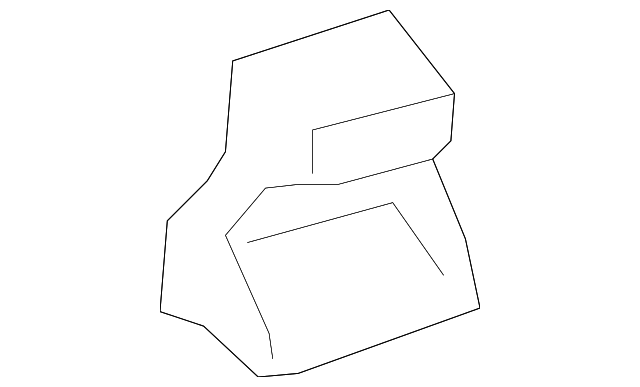 Genuine Mercedes-Benz Rocker Molding Rear Mount 2226943000 OEM for sale ...