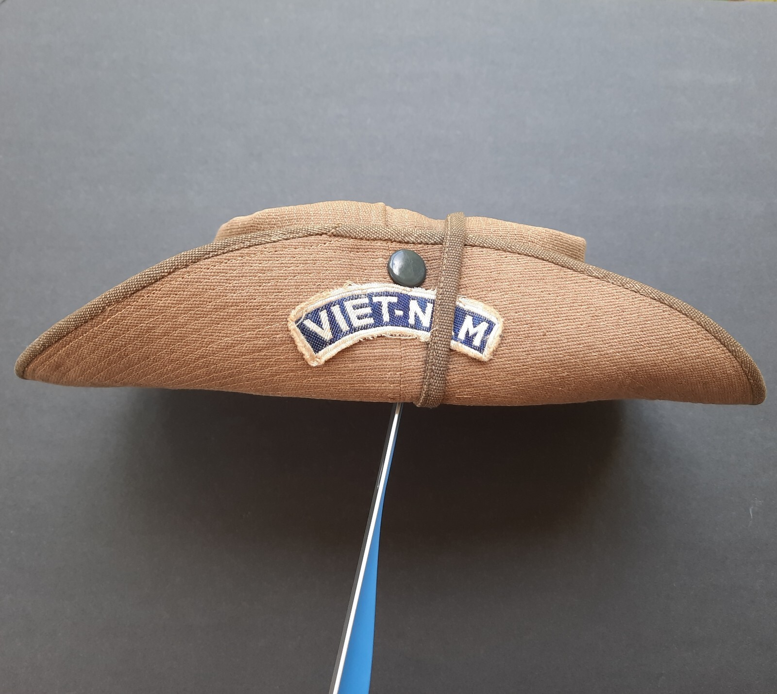 Original USAF Cowboy Style Hat Vietnam Silk Tab Patch Named GTH Bush ...