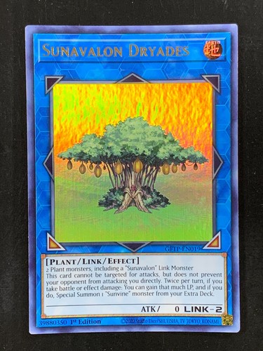 Sunavalon Dryades GFTP-EN019 Ultra Rare 1st Edition Yu-Gi-Oh! Konami | eBay