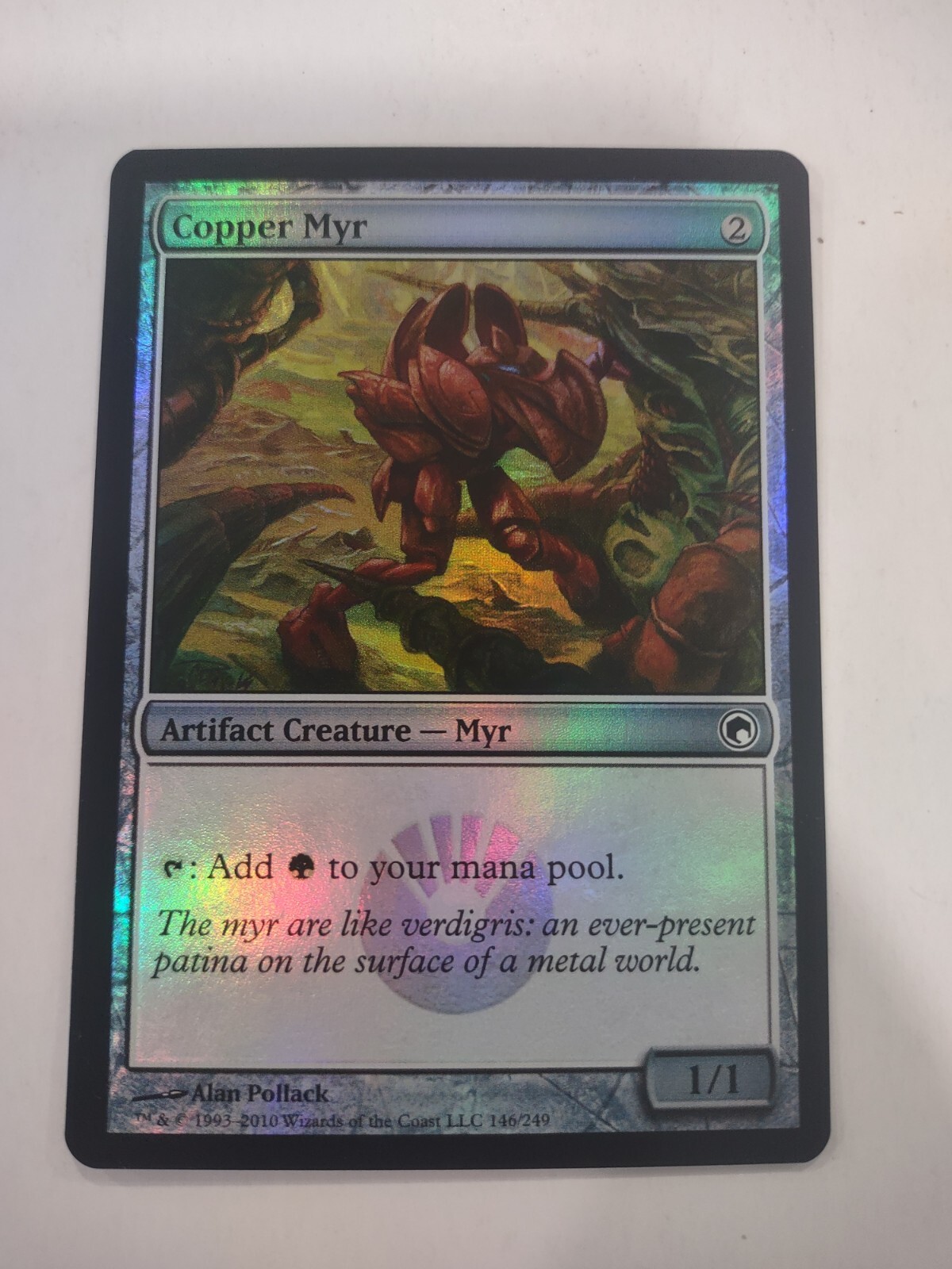 Copper Myr FOIL Scars of Mirrodin NM Artifact Common MAGIC MTG CARD | eBay