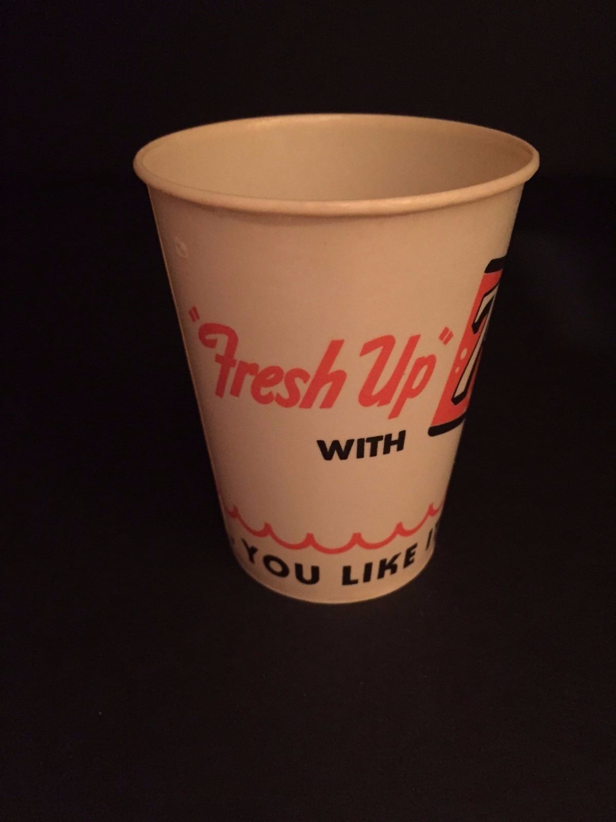 1960's, 7up, "Un-Used" Paper Cup (9 oz) Scarce / Vintage | eBay