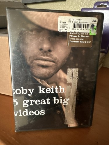 Toby Keith - 5 Great Big Videos [DVD] New Sealed | eBay