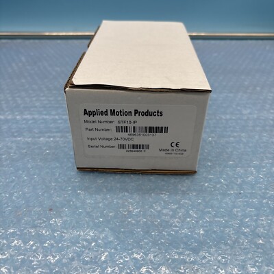 Applied Motion Products STF10-IP Stepper Drive 24-70v-dc -Brand New! | eBay