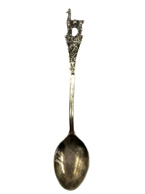 Vintage Peruvian Alpaca Silver Souvenir Spoon With Llama Motif B83 | eBay