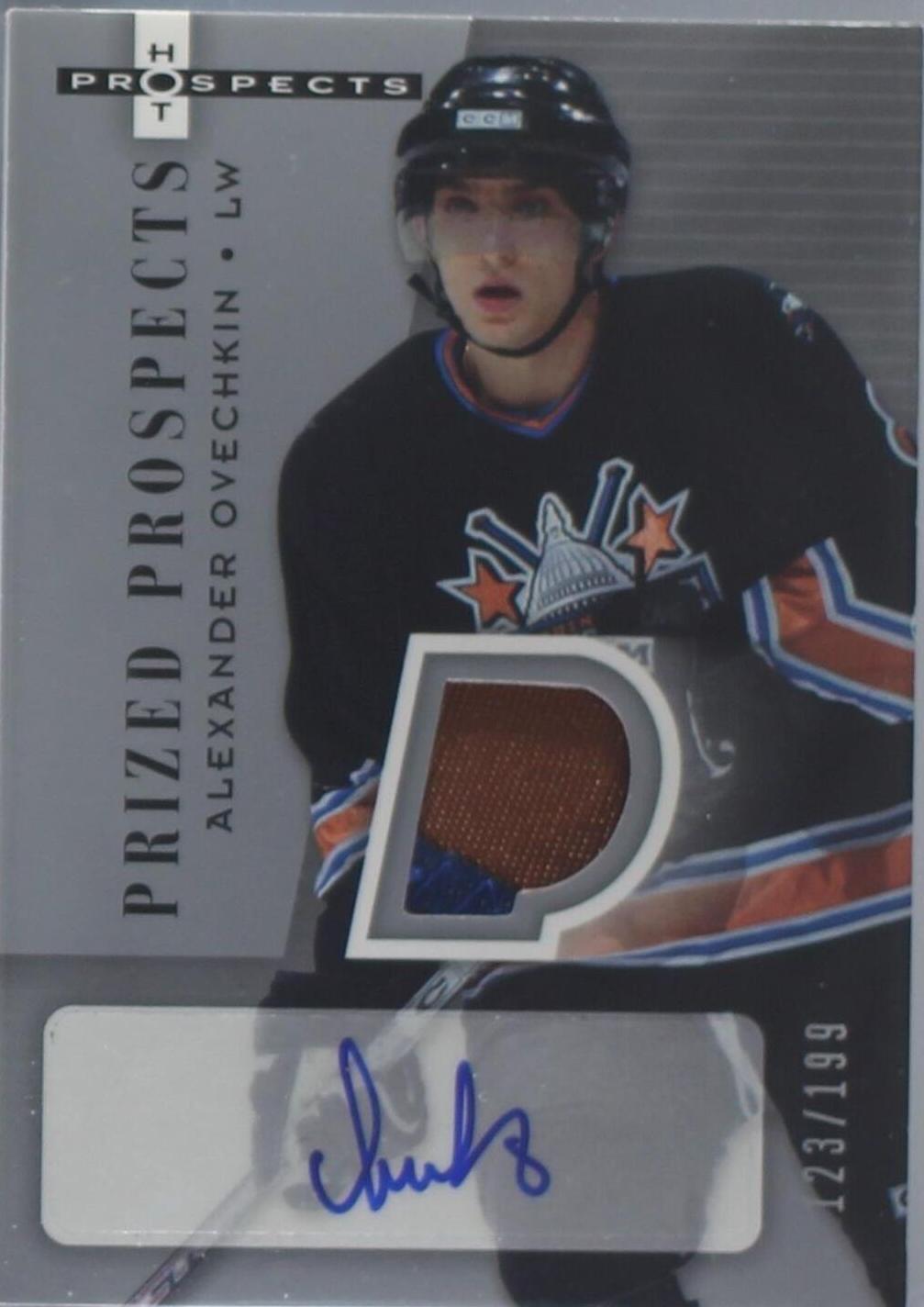 2005-06 Fleer Hot Prospects - Prized Prospects Alex Ovechkin #275 /199 ...