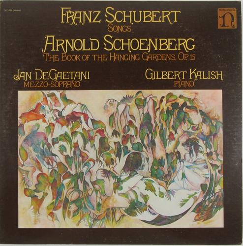 Franz Schubert, Arnold Schoenberg The Book Of The Hanging Gardens H-71320 Stereo | eBay