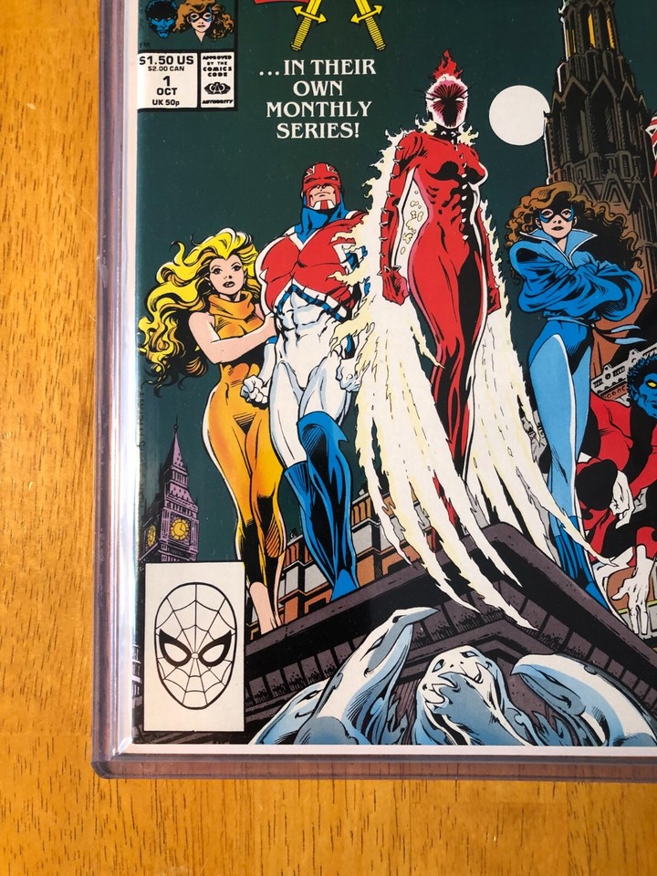 Excalibur #1 1988 NM+ CHRIS CLAREMONT BOOK 1st WIDGET sent n Hard ...