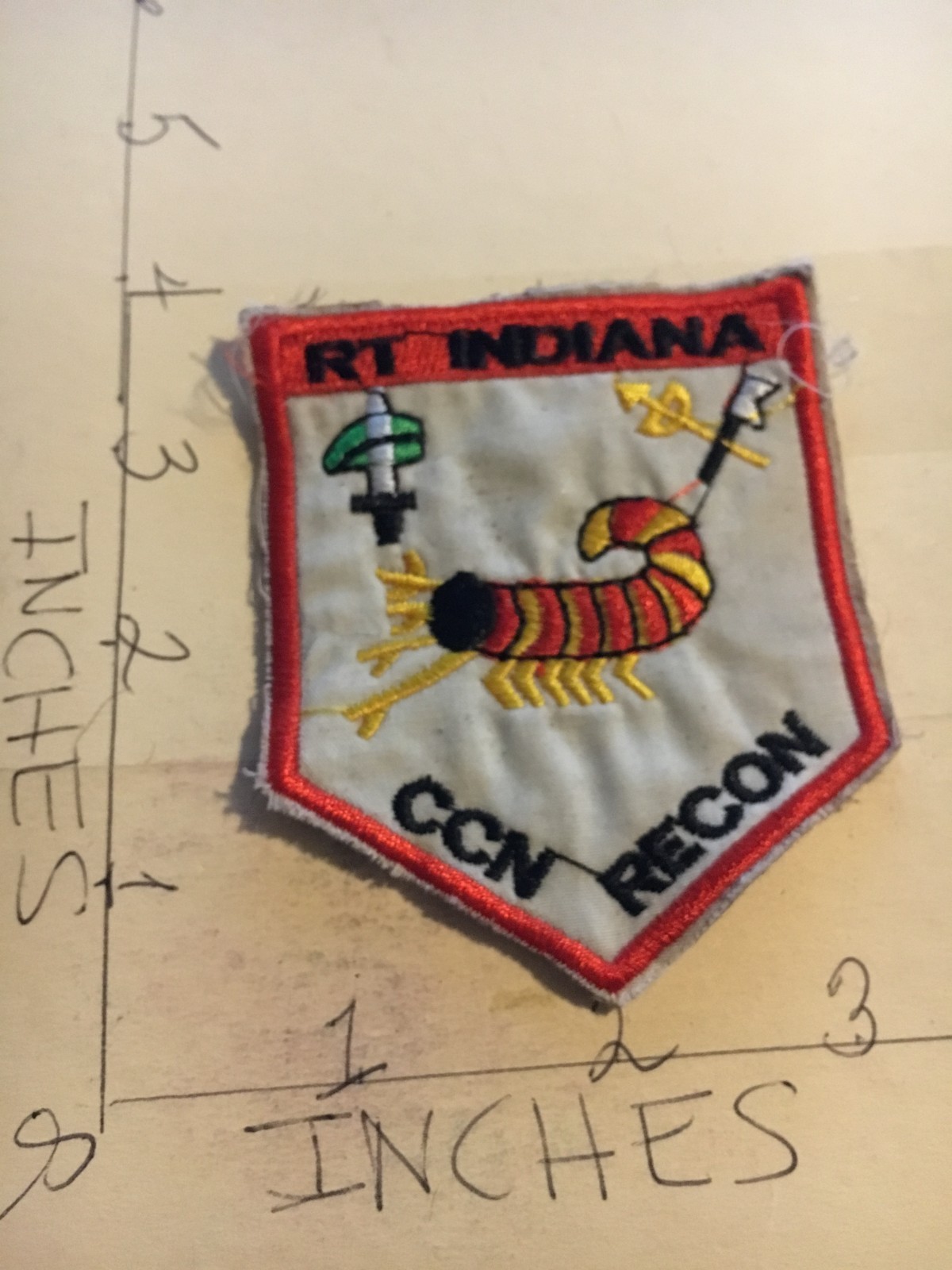 US Special Forces Indiana Recon Team Patch Vietnam 12/9/25 theater made ...