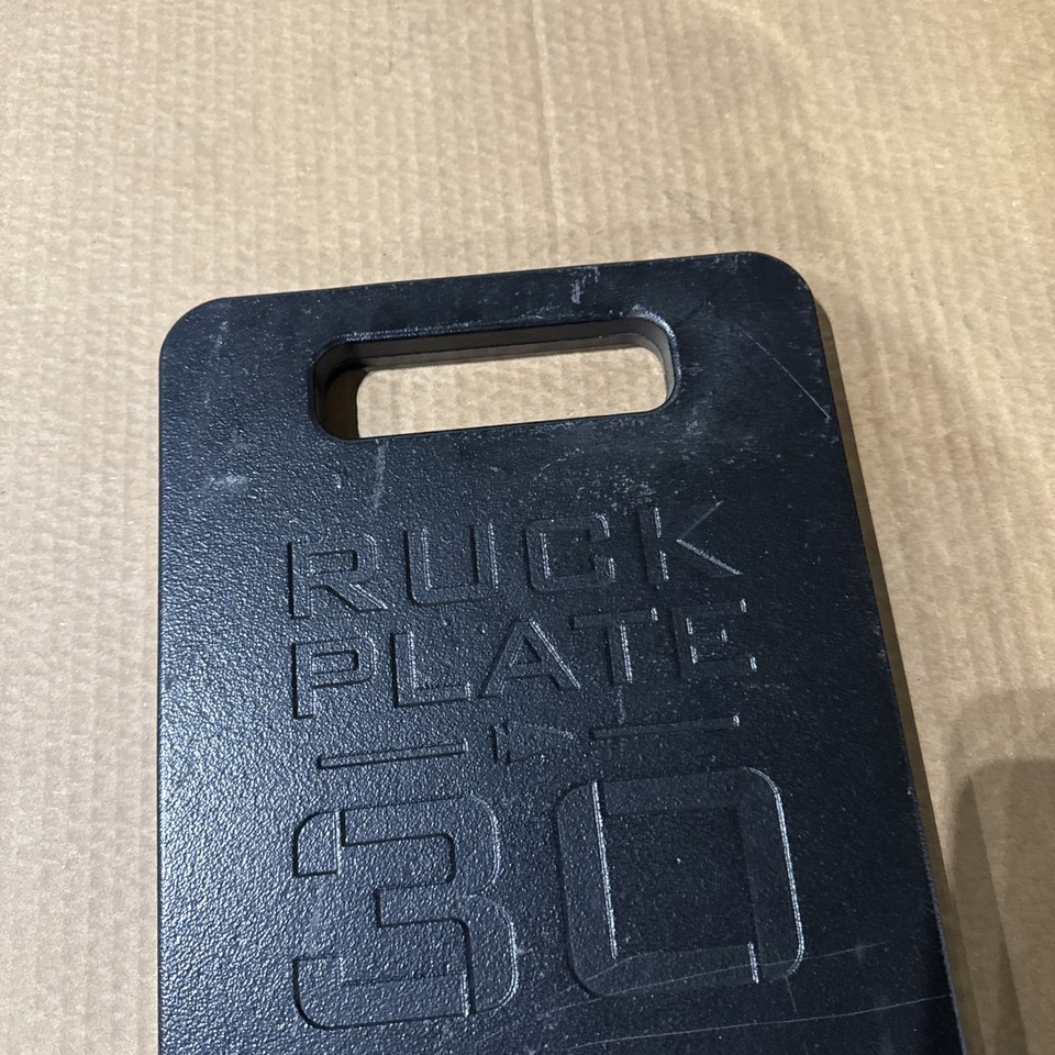 Goruck 30lb Ruck Plate Black Weight Long Plate | eBay