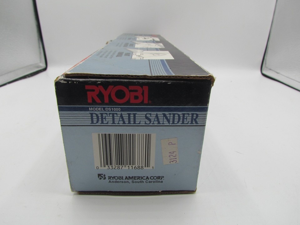 RYOBI Corded Detail Sander Multi Tool DS1000 Triangle Head comes w ...