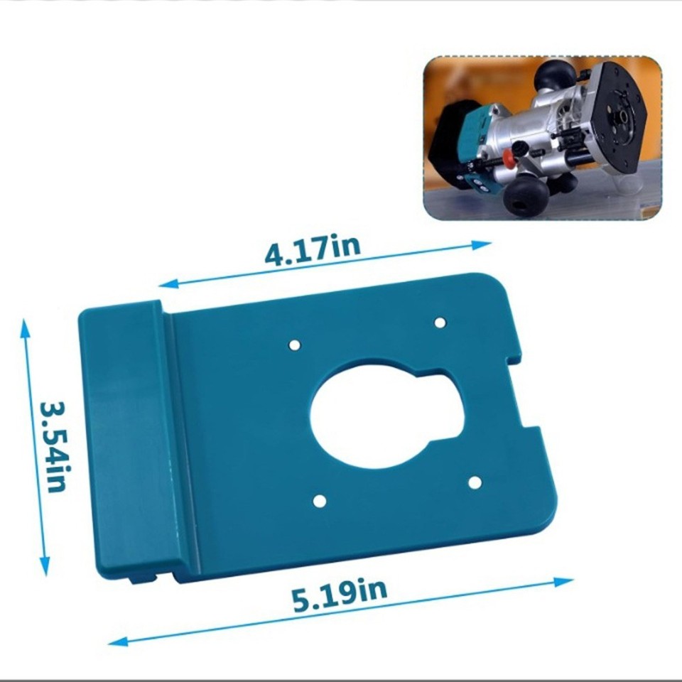 2 Pack Metal Router Guide Rail Adapter Base for Reliable and Precise ...