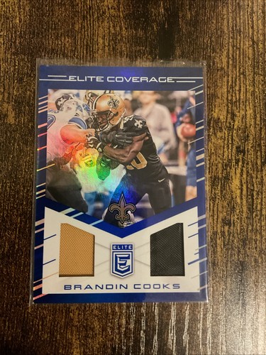 BRANDIN COOKS 2016 Panini Donruss Elite #EC-BC Elite Coverage Dual ...