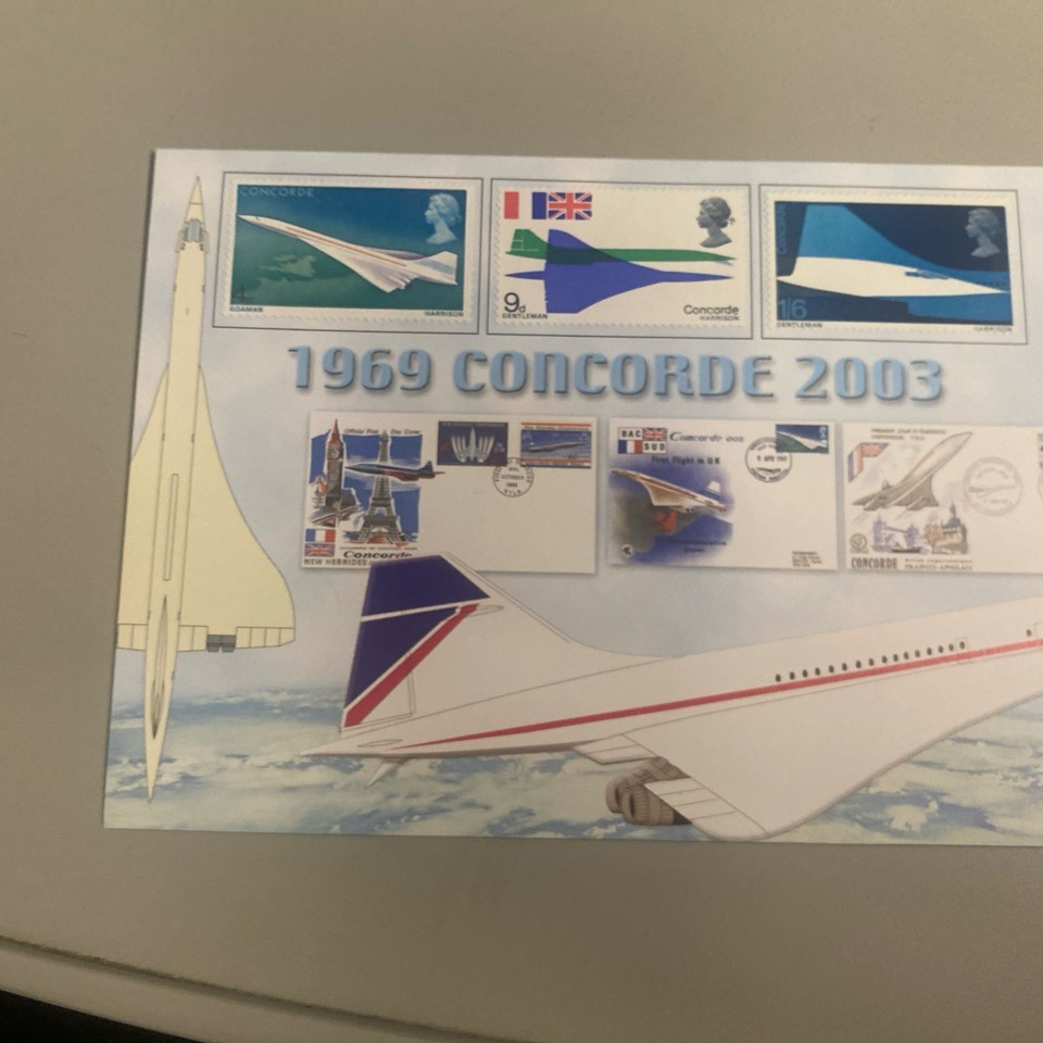 GB 2003 Concorde - Bradbury Cover + “Concorde Final Flight, Heathrow ...