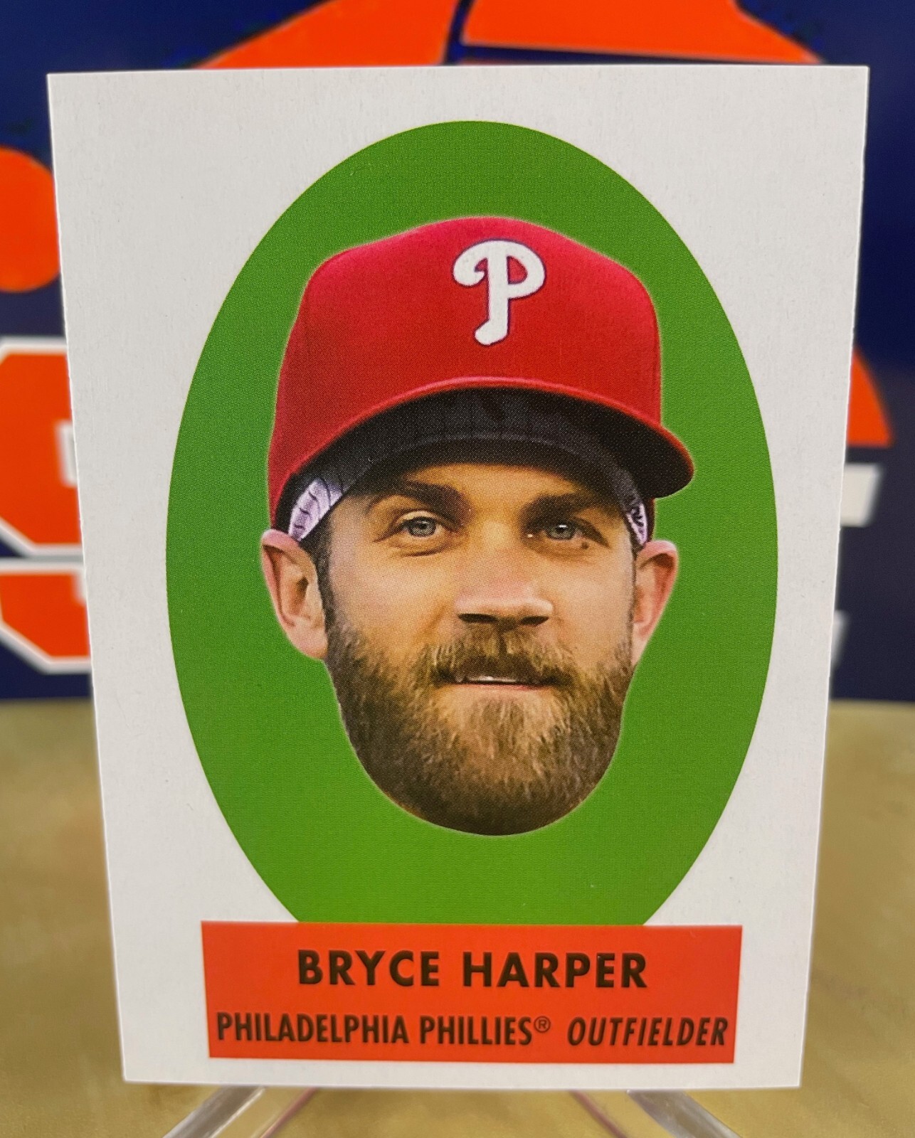 BRYCE HARPER 2021 Topps Archives '63 Peel Offs #69PO-8 PHILADELPHIA ...