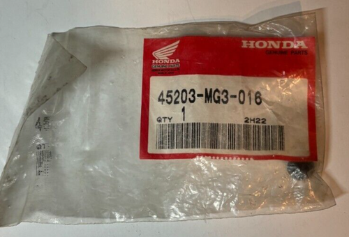 NOS OEM Honda Brake Caliper Pin Plug for ATC CB CBR CR CRF GL TRX 45203 ...